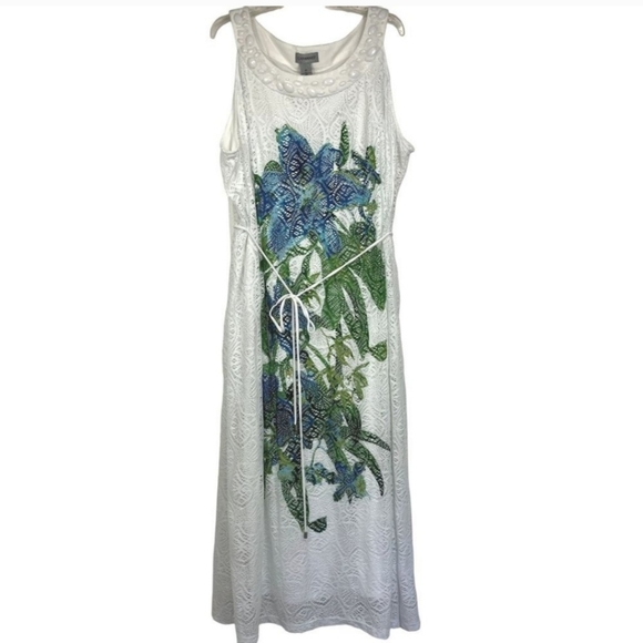 Catherines | Dresses | Ecu Catherines White Lace Maxi Dress 5x | Poshmark